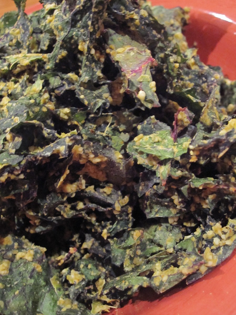 Day 252 – Curried Kale Chips – Ally's Raw Kitchen